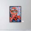 Niki Lauda - F1 art on canvas by Eric Jan Kremer – ericjankremer.com