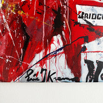 Michael Schumacher - F1 art on canvas by Eric Jan Kremer ...